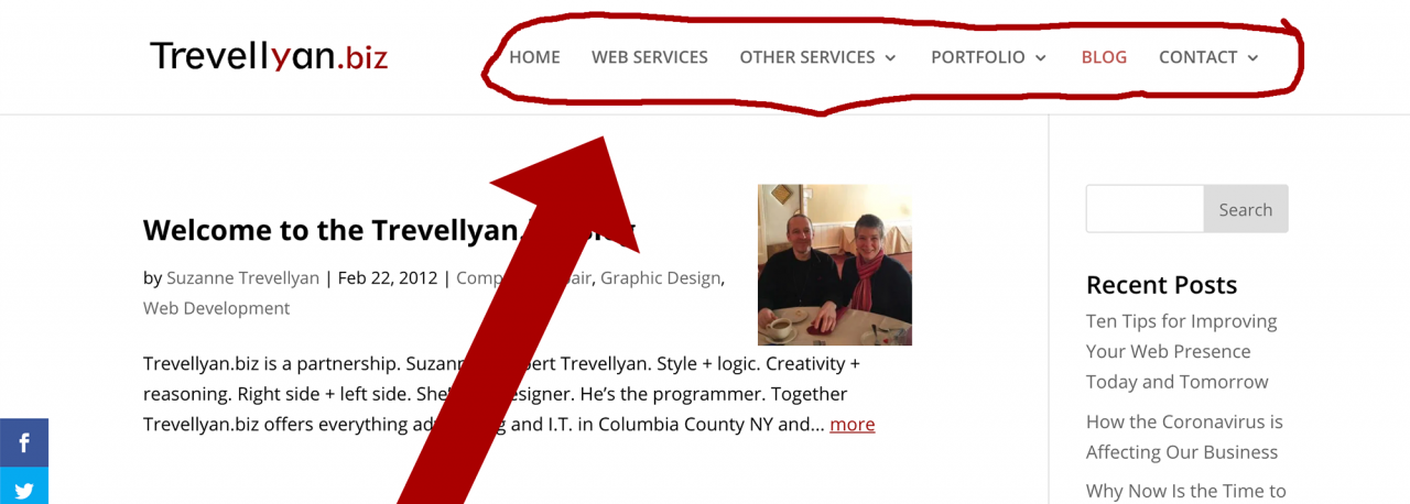 Horizontal and Vertical Navigation Menu Pros and Cons
